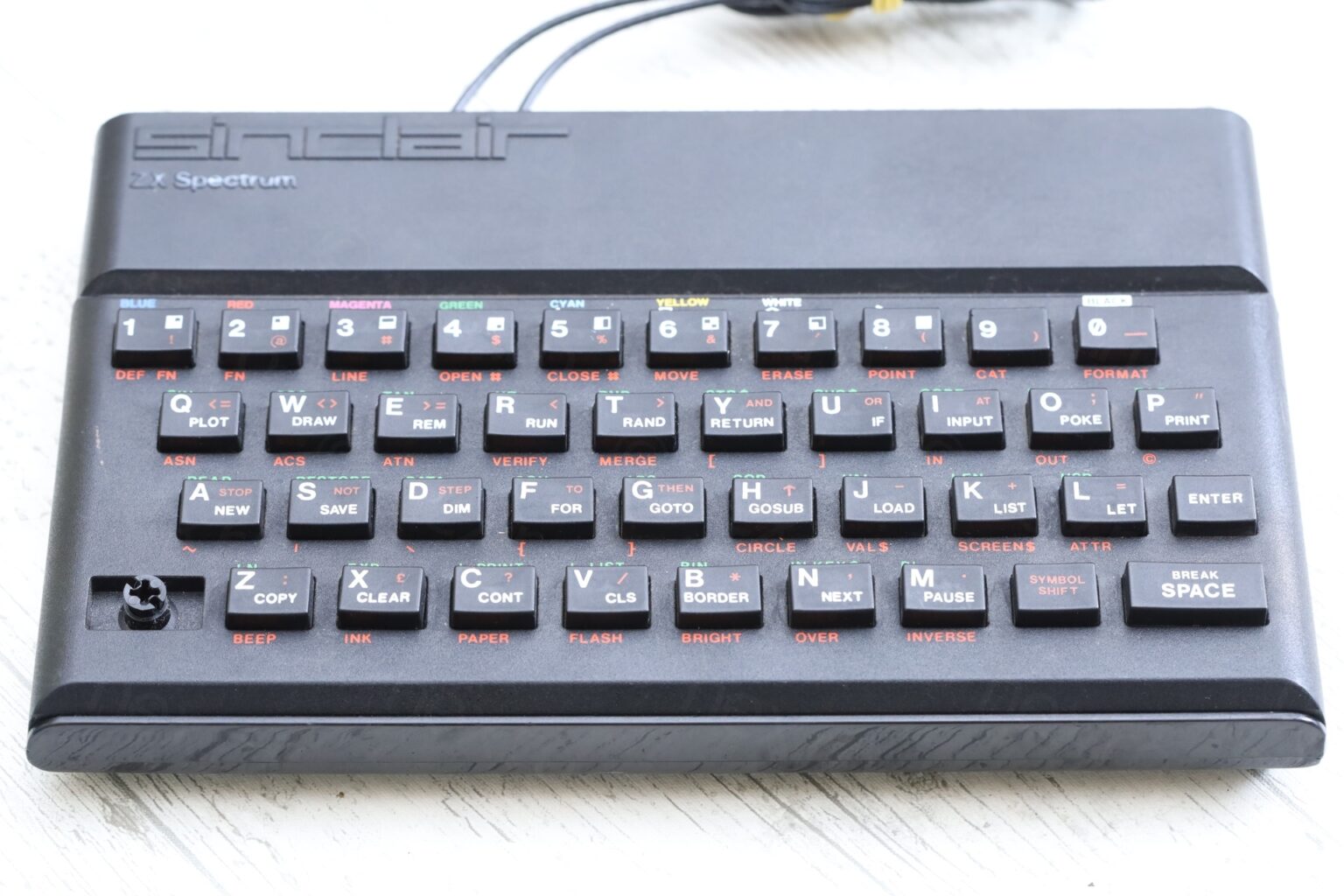 ZX Spectrum: Plastic Keyboard (Timex, Portugal) – and thus goes by ...